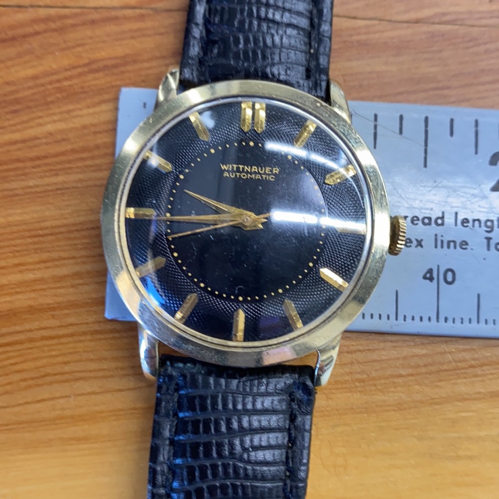 Wittnauer Authenticate 14k Solid Gold Watch - Gem